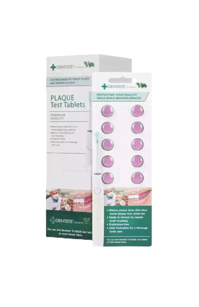 Dentiste' PLAQUE TEST TABLETS 10'S – smoothlifethailand