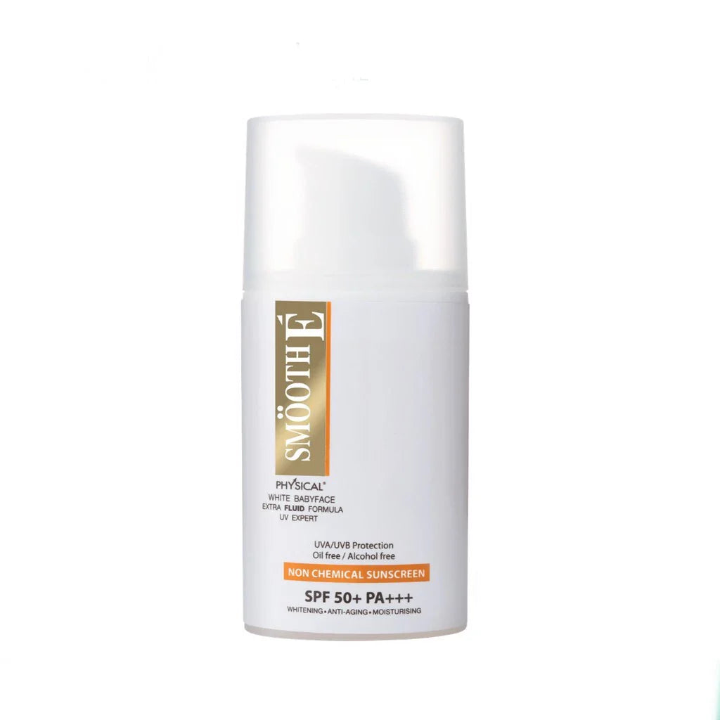 Smooth E Physical White Extra Fluid SPF50+ PA+++ – smoothlifethailand