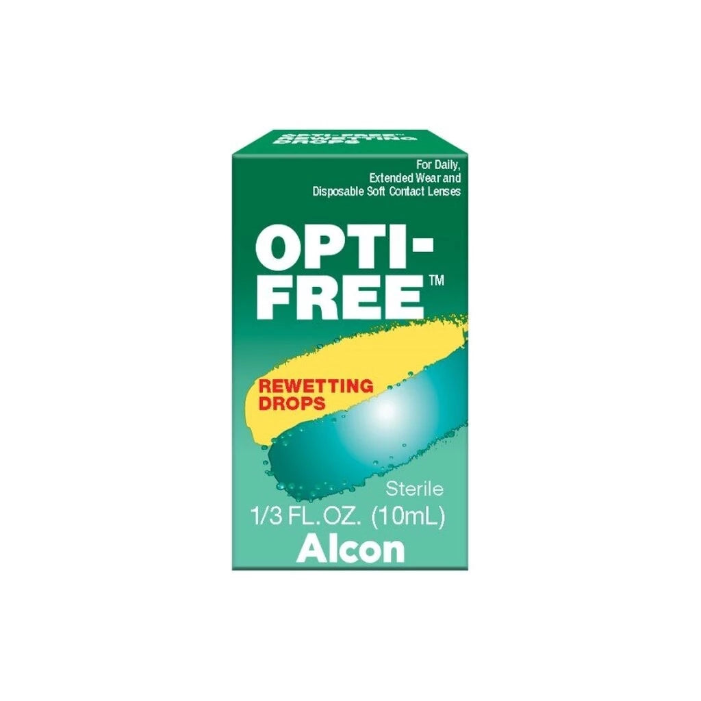 Opti-Free Rewetting Drops ออพติ-ฟรี รีเวดติ้งดรอป 10 มล. ...